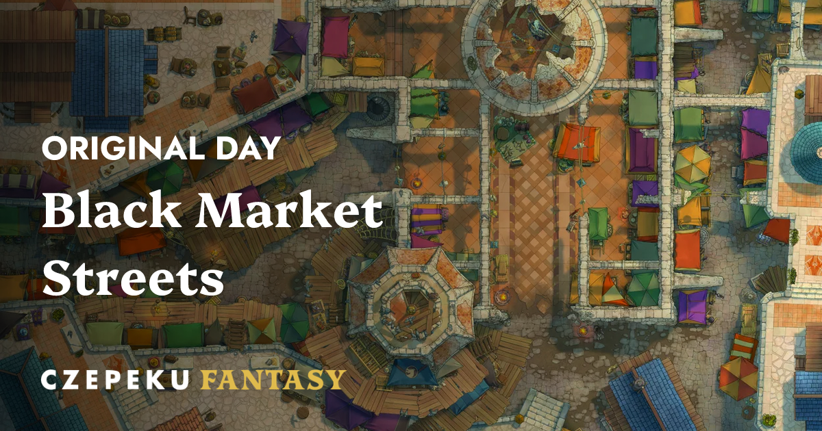 Black Market Streets | Czepeku Maps