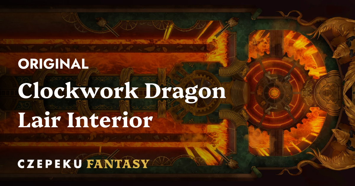 Clockwork Dragon Lair Interior | Czepeku Maps