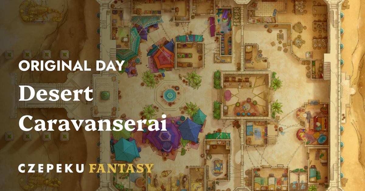 Desert Caravanserai | Czepeku Maps