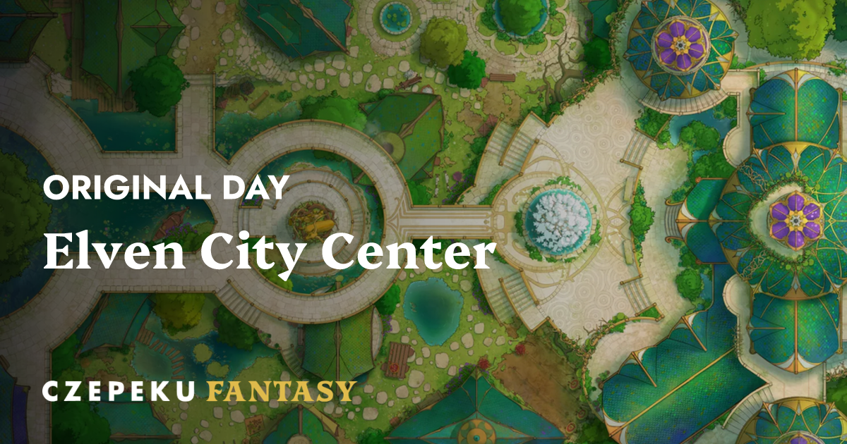 Elven City Center | Czepeku Maps