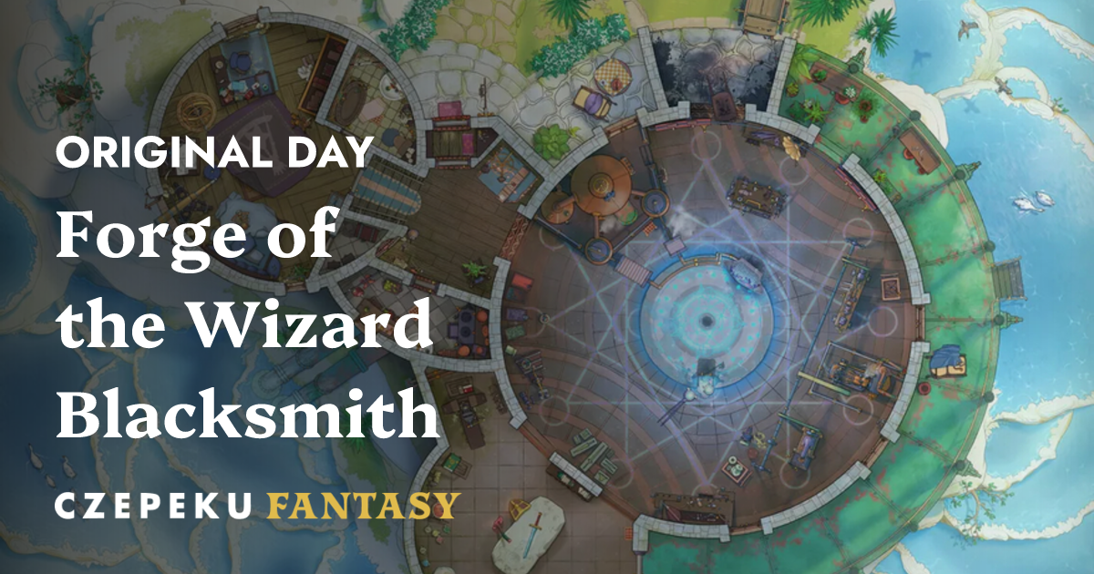 Forge of the Wizard Blacksmith | Czepeku Maps