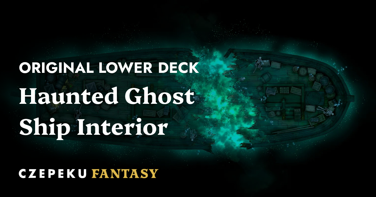 Haunted Ghost Ship Interior | Czepeku Maps