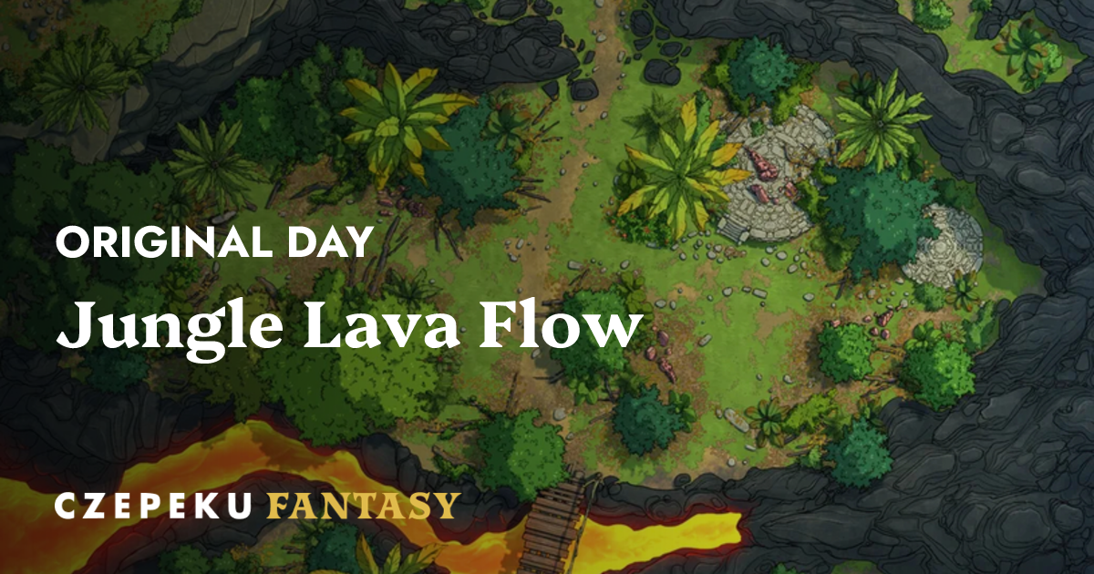 Jungle Lava Flow | Czepeku Maps
