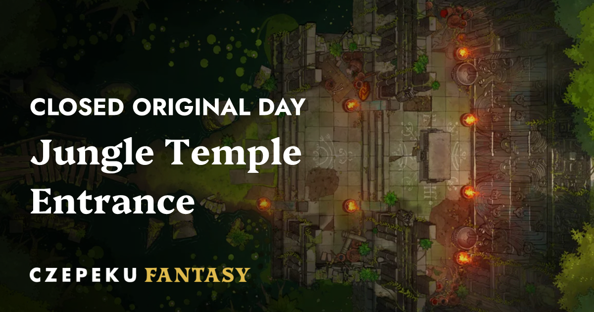 Jungle Temple Entrance | Czepeku Maps