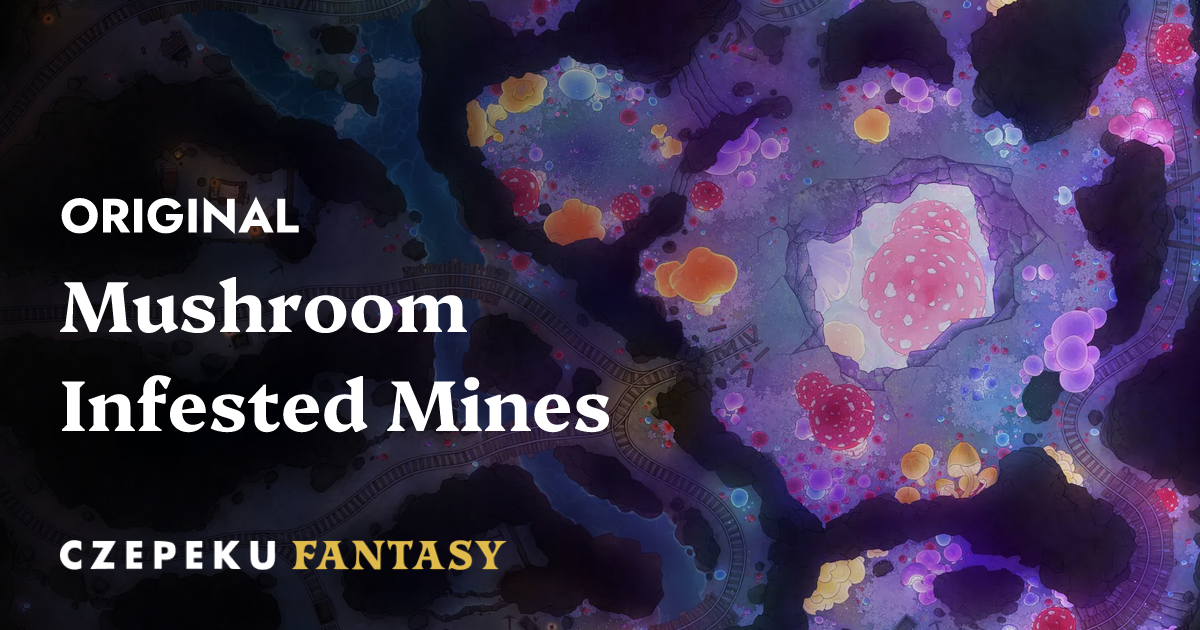 Mushroom Infested Mines | Czepeku Maps