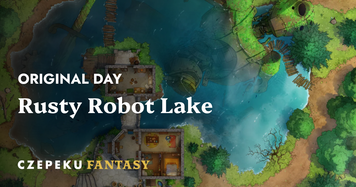 Rusty Robot Lake | Czepeku Maps