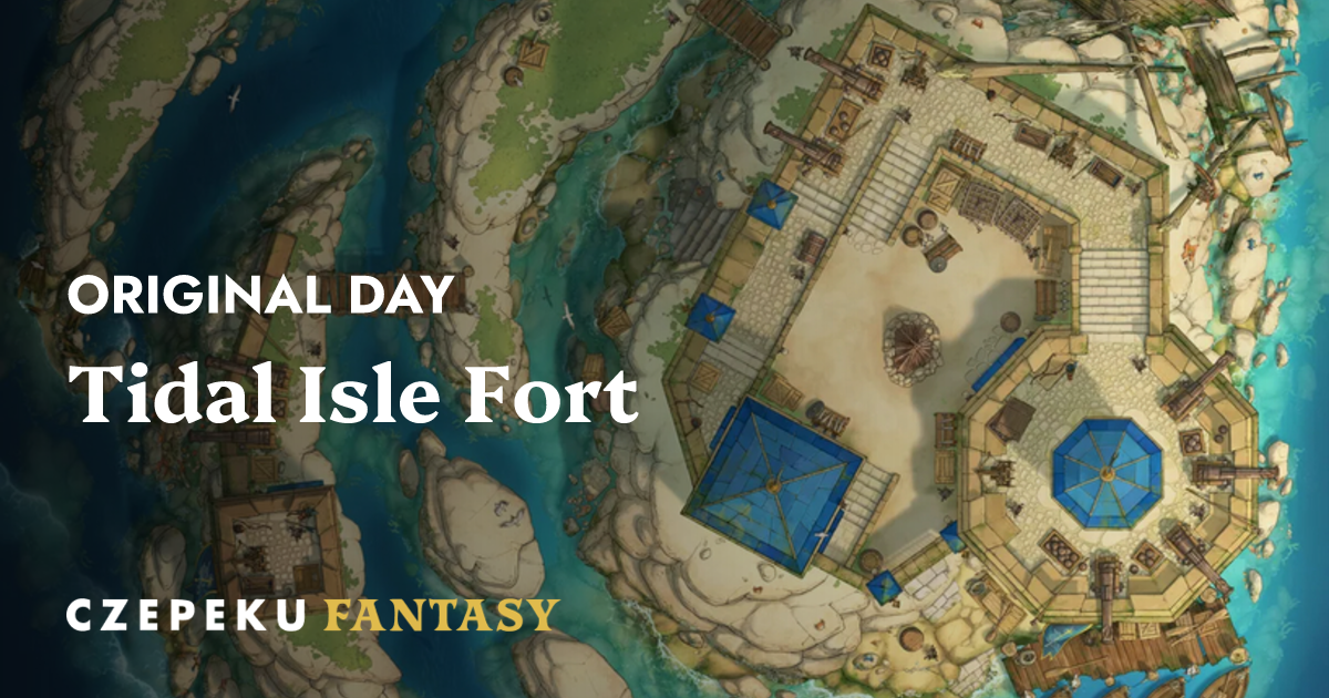 Tidal Isle Fort | Czepeku Maps