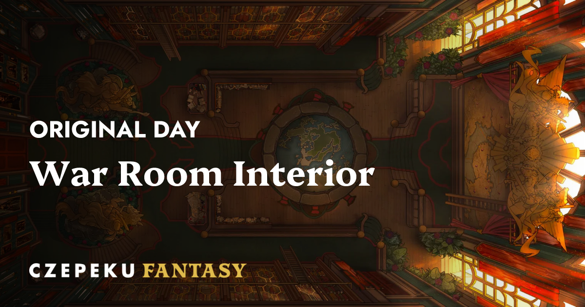 War Room Interior | Czepeku Maps