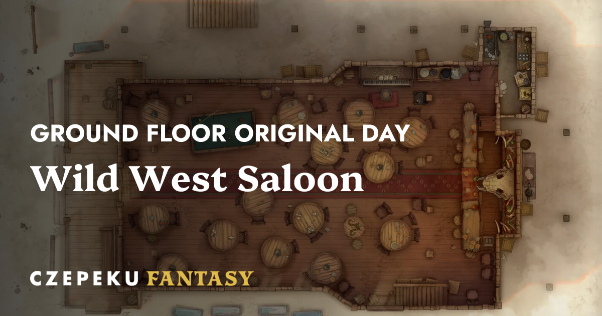 Wild West Saloon | Czepeku Maps