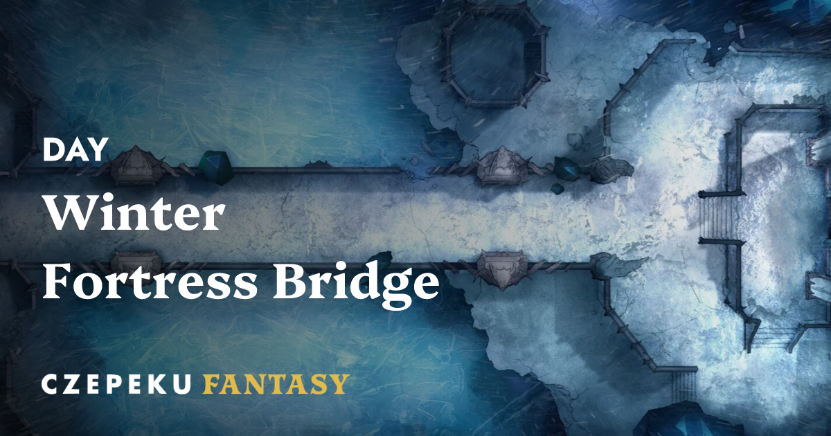 Winter Fortress Bridge | Czepeku Maps