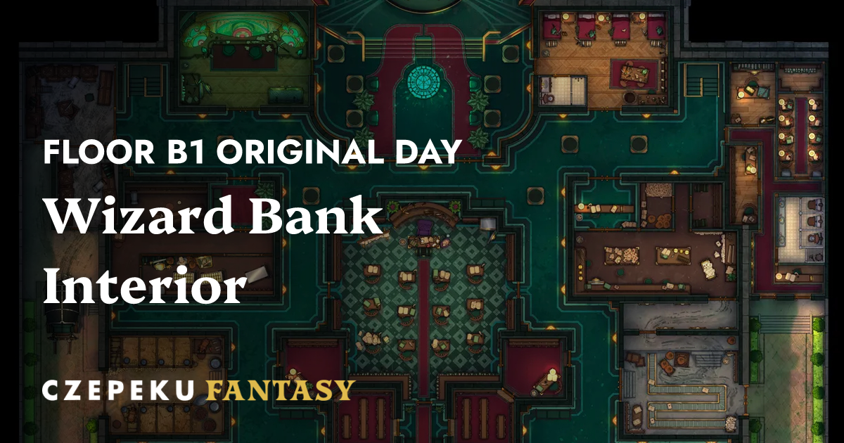 Wizard Bank Interior | Czepeku Maps