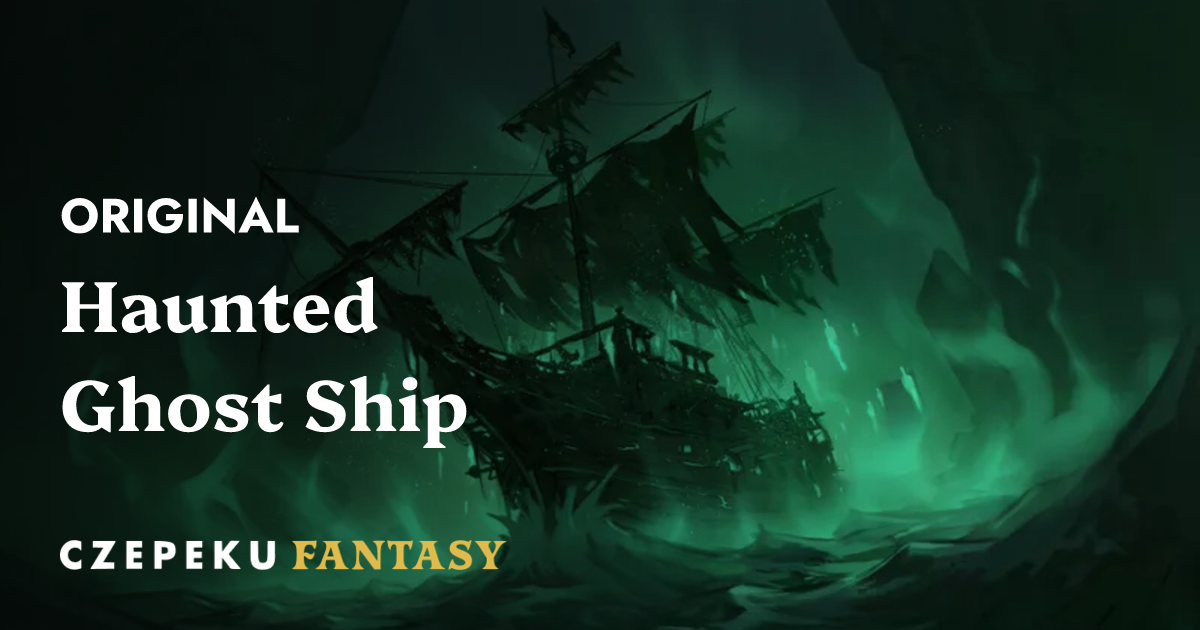 Haunted Ghost Ship | Czepeku Scenes