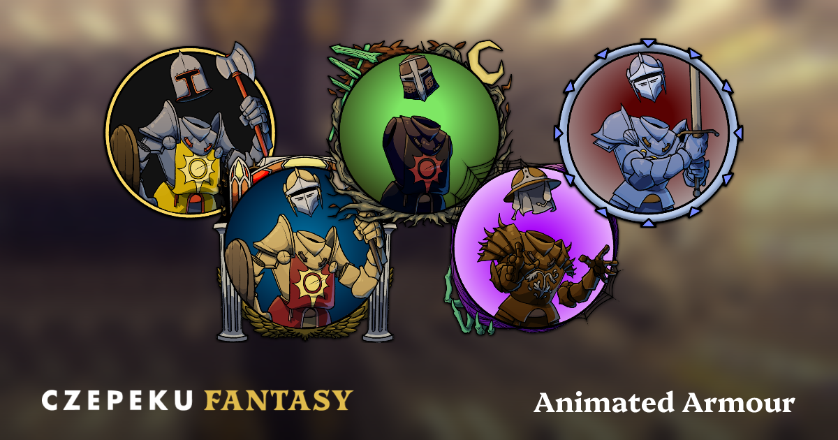 Animated Armour Token Builder | Customize and Randomize Czepeku Tokens