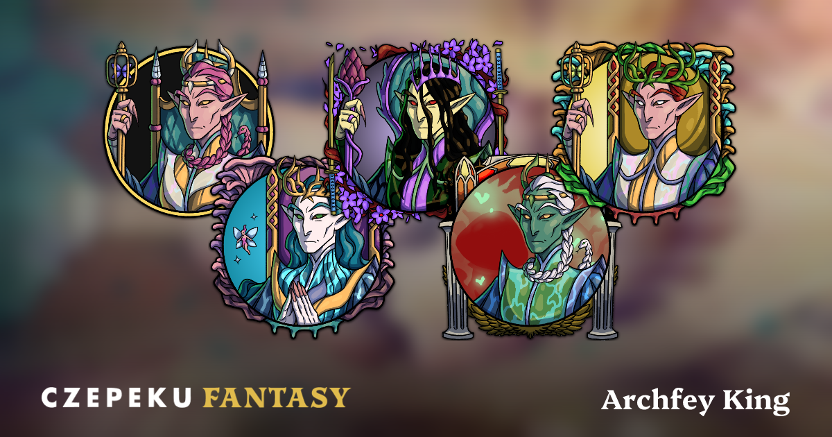 Archfey King Token Builder | Customize and Randomize Czepeku Tokens