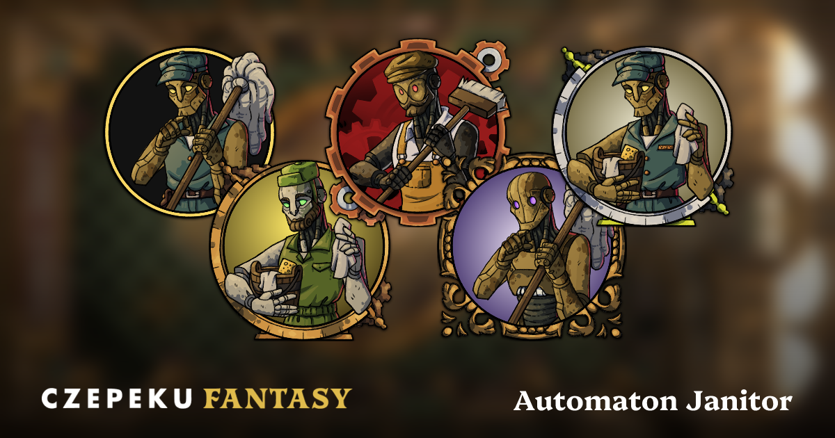 Automaton Janitor Token Builder | Customize and Randomize Czepeku Tokens