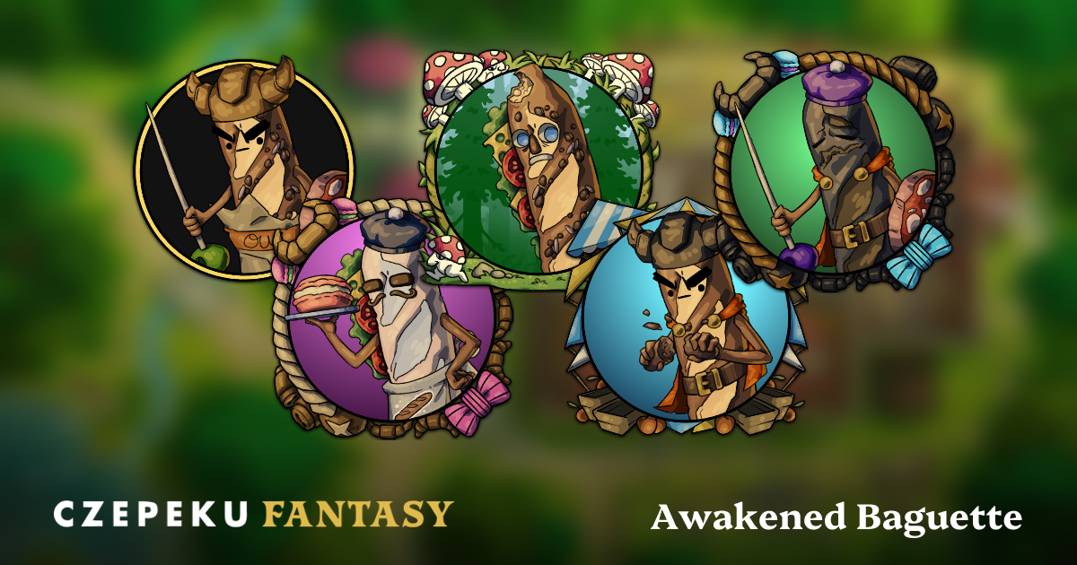 Awakened Baguette Token Builder | Customize and Randomize Czepeku Tokens