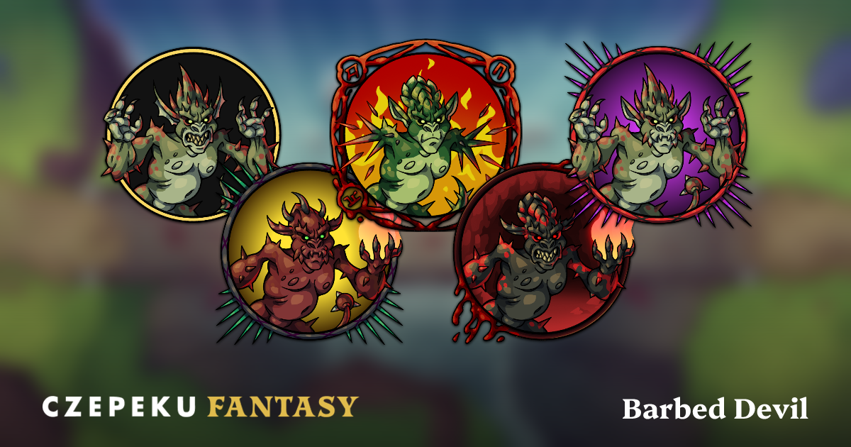 Barbed Devil Token Builder | Customize and Randomize Czepeku Tokens