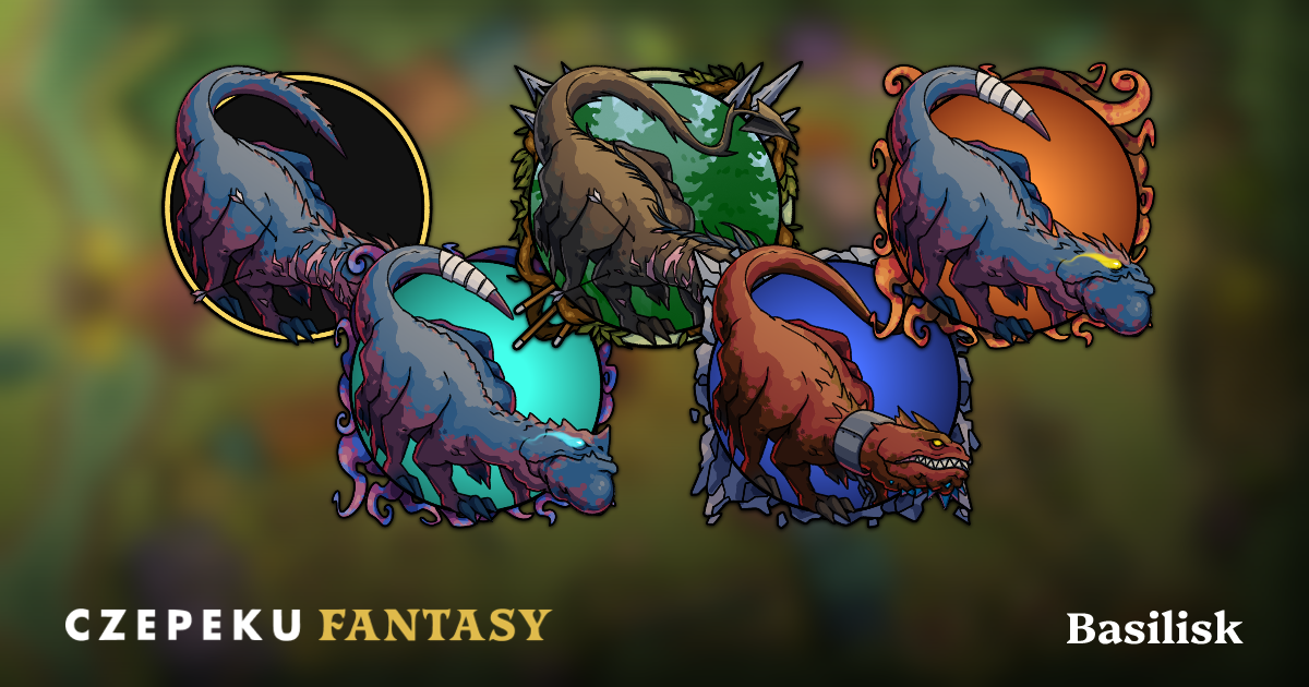 Basilisk Token Builder | Customize and Randomize Czepeku Tokens