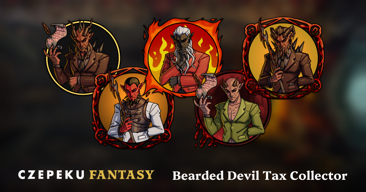 Bearded Devil Tax Collector Token Builder | Customize and Randomize ...