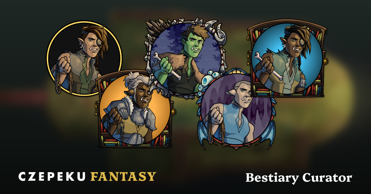 Bestiary Curator Token Builder | Customize and Randomize Czepeku Tokens
