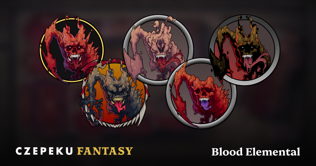Blood Elemental Token Builder | Customize and Randomize Czepeku Tokens