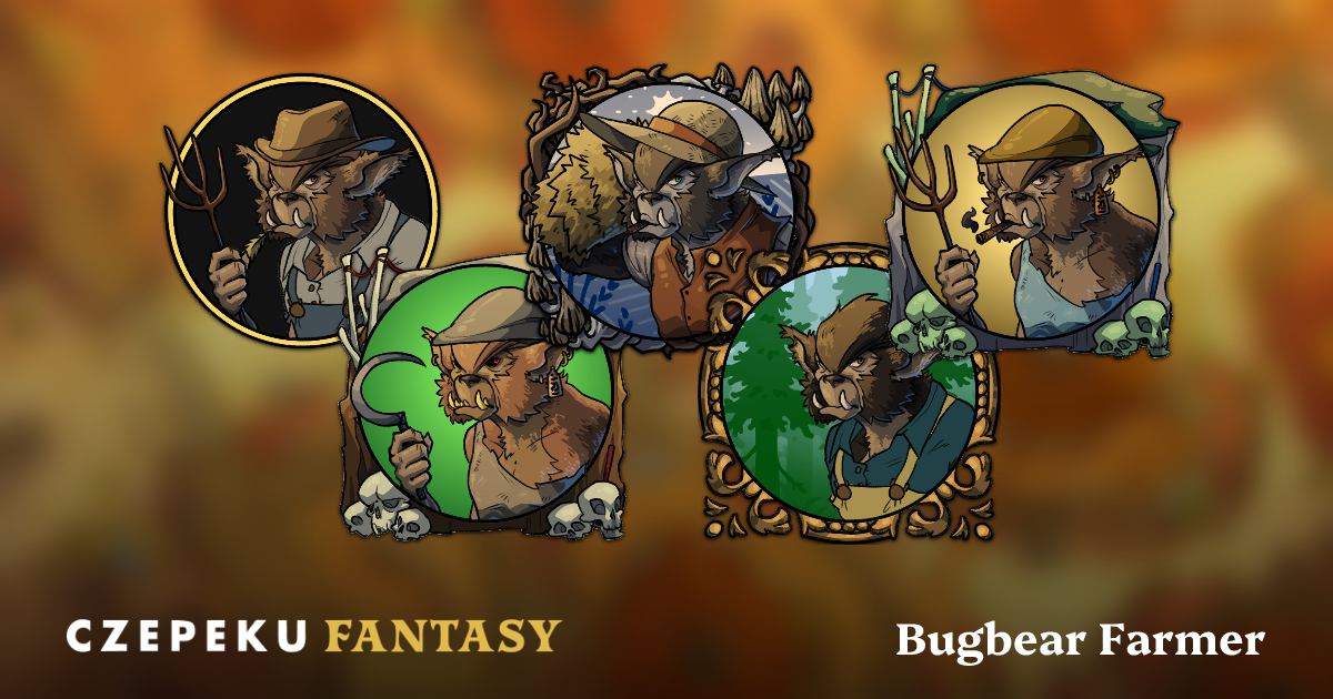 Bugbear Farmer Token Builder | Customize and Randomize Czepeku Tokens