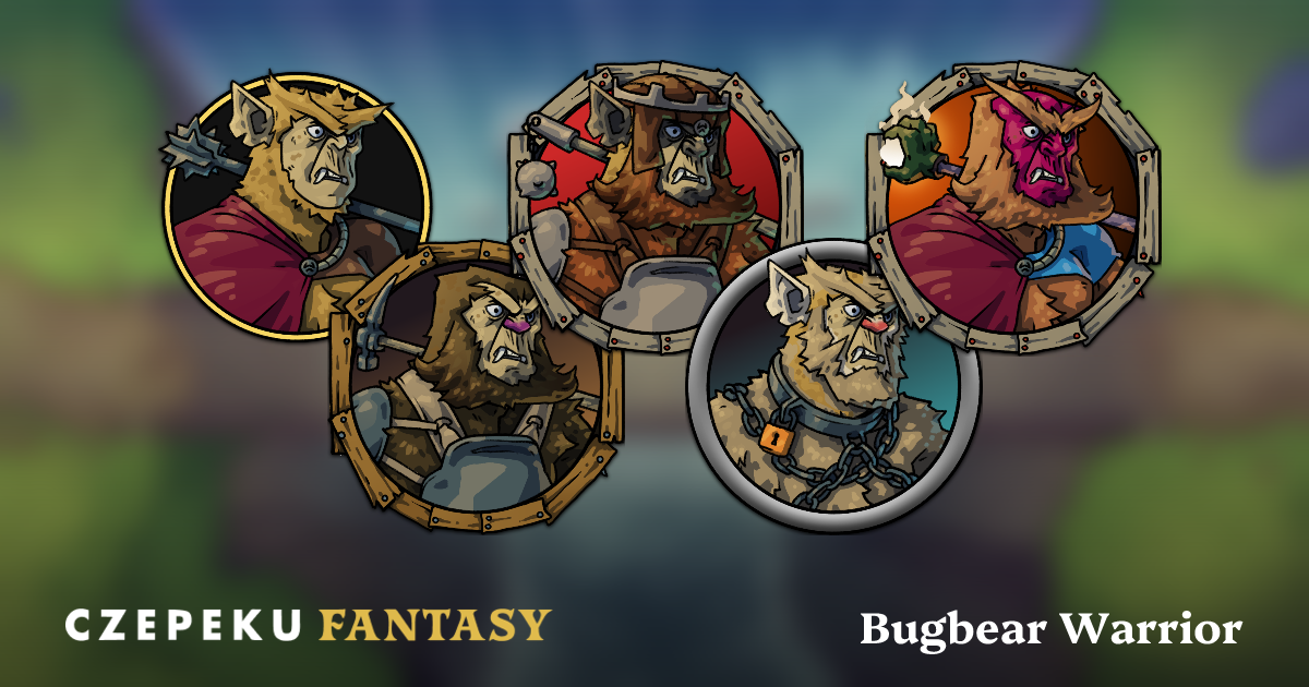 Bugbear Warrior Token Builder | Customize and Randomize Czepeku Tokens