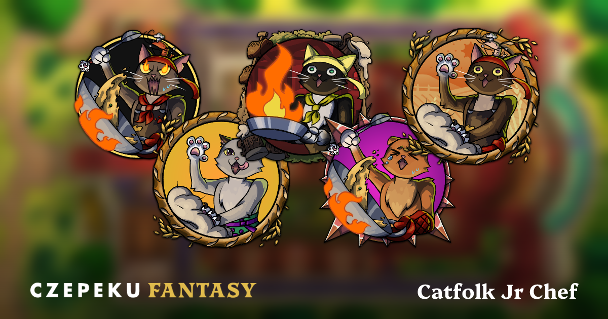 Catfolk Jr Chef Token Builder | Customize and Randomize Czepeku Tokens