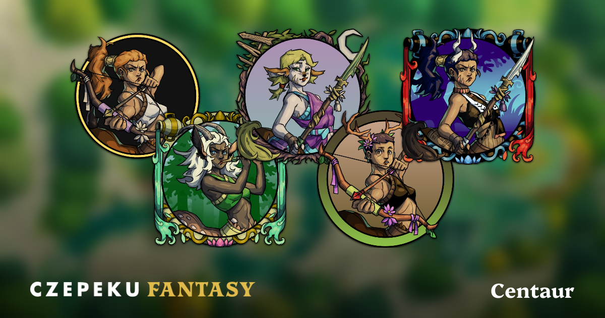 Centaur Token Builder | Customize and Randomize Czepeku Tokens