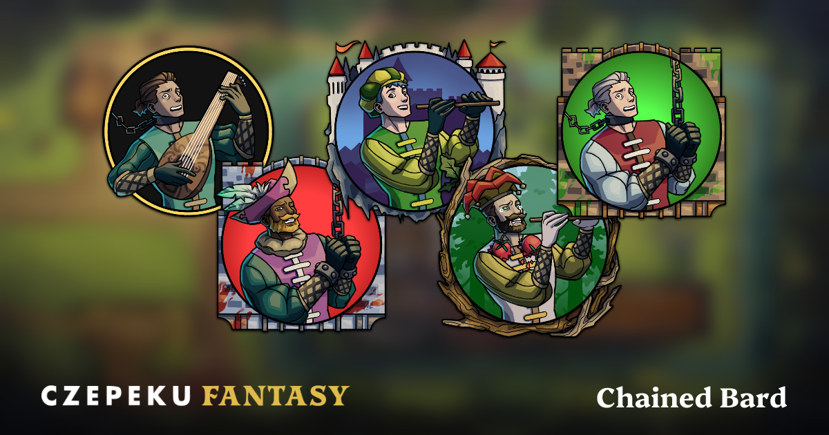 Chained Bard Token Builder | Customize and Randomize Czepeku Tokens