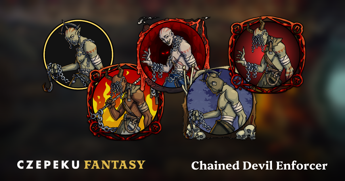 Chained Devil Enforcer Token Builder | Customize and Randomize Czepeku ...