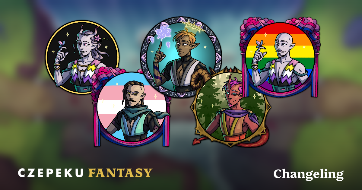 Changeling Token Builder | Customize and Randomize Czepeku Tokens