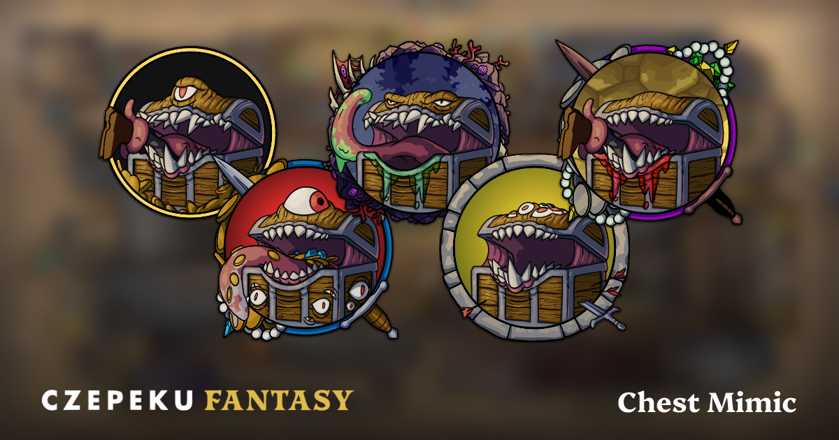 Chest Mimic Token Builder | Customize and Randomize Czepeku Tokens