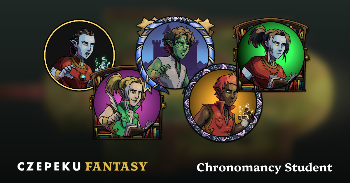 Chronomancy Student Token Builder | Customize and Randomize Czepeku Tokens