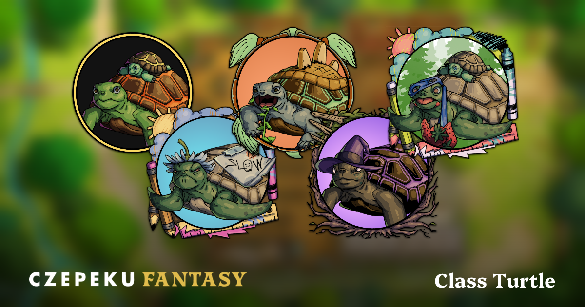 Class Turtle Token Builder | Customize and Randomize Czepeku Tokens