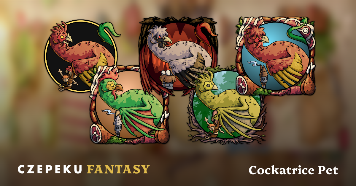 Cockatrice Pet Token Builder | Customize and Randomize Czepeku Tokens