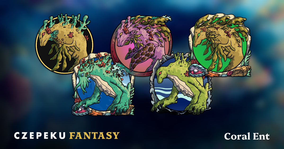 Coral Ent Token Builder | Customize and Randomize Czepeku Tokens