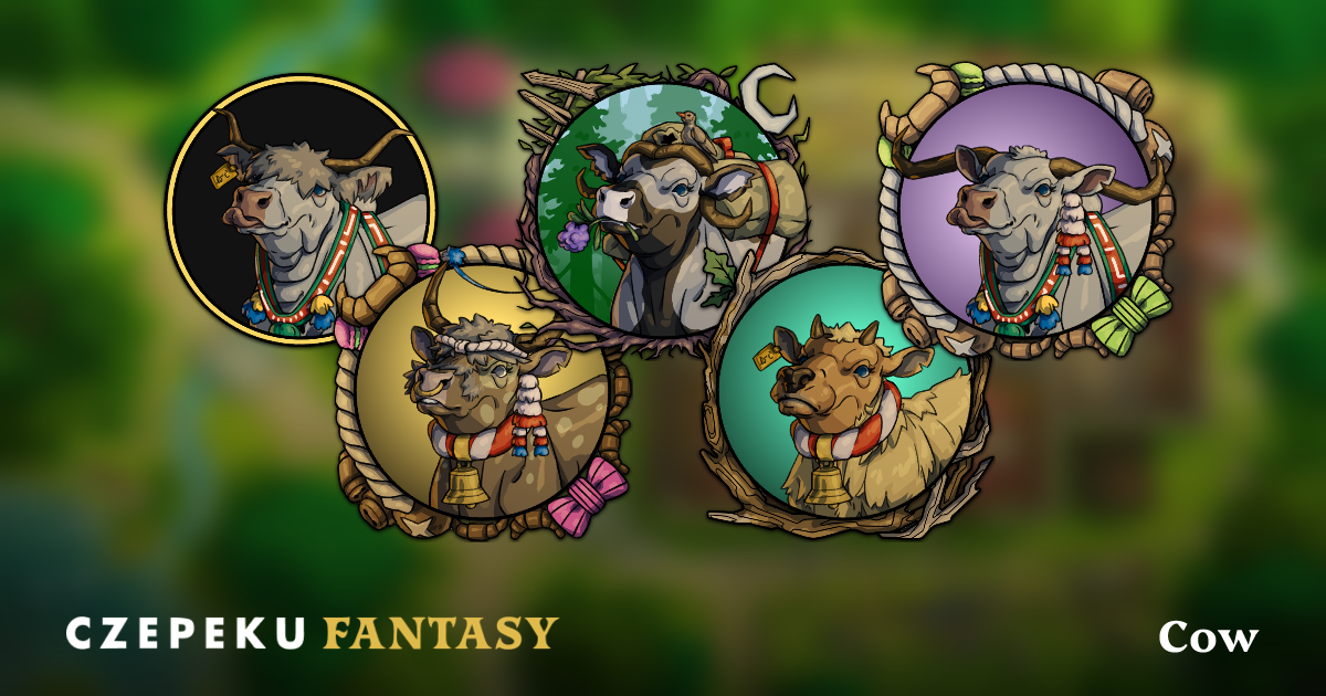 Cow Token Builder | Customize and Randomize Czepeku Tokens