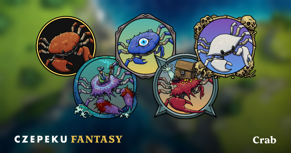 Crab Token Builder | Customize and Randomize Czepeku Tokens