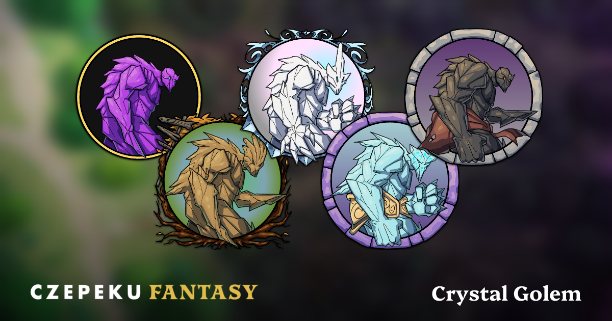 Crystal Golem Token Builder | Customize and Randomize Czepeku Tokens