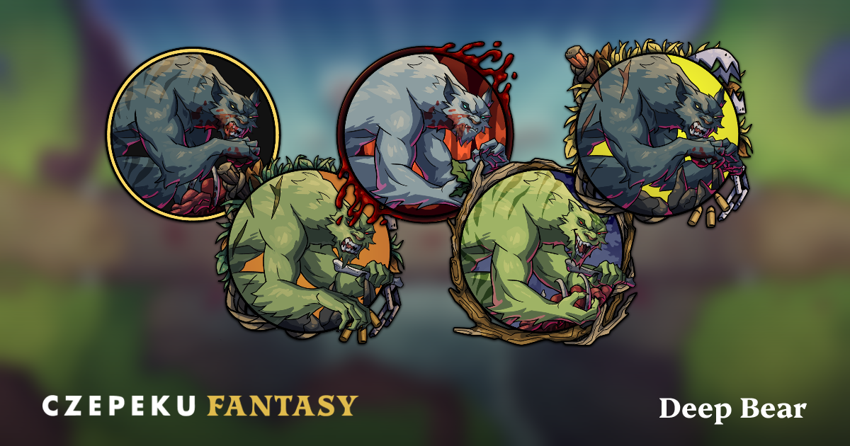 Deep Bear Token Builder | Customize and Randomize Czepeku Tokens