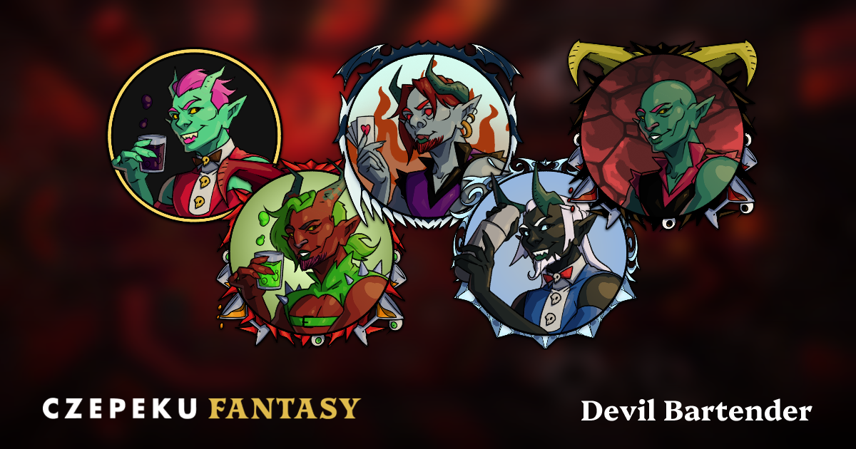 Devil Bartender Token Builder | Customize and Randomize Czepeku Tokens