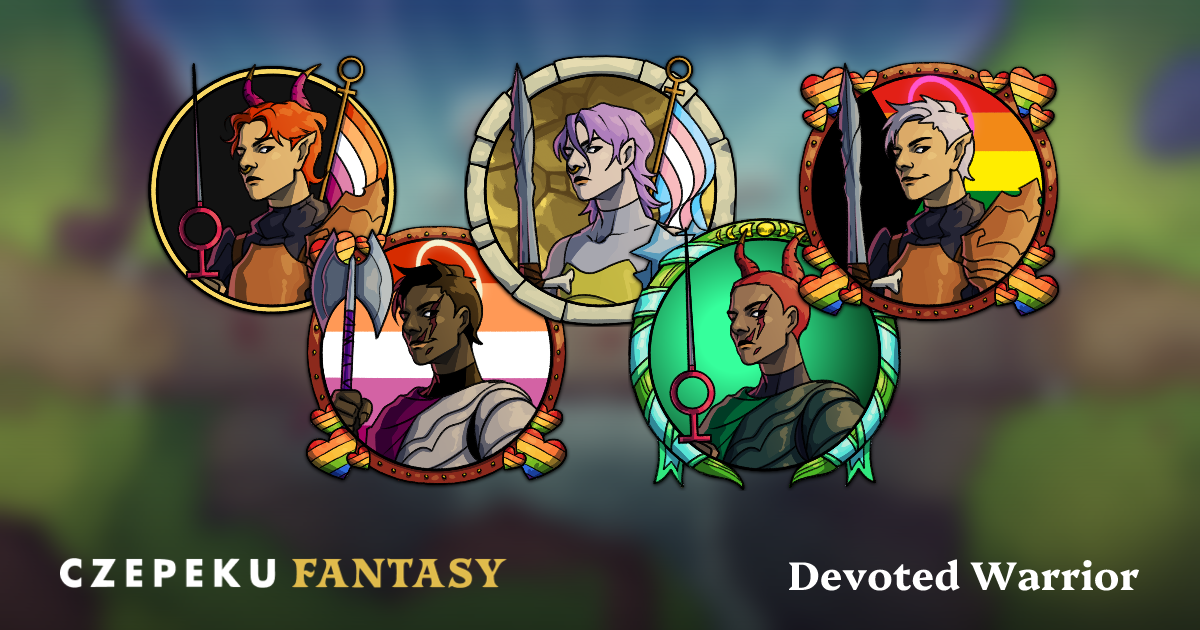 Devoted Warrior Token Builder | Customize and Randomize Czepeku Tokens
