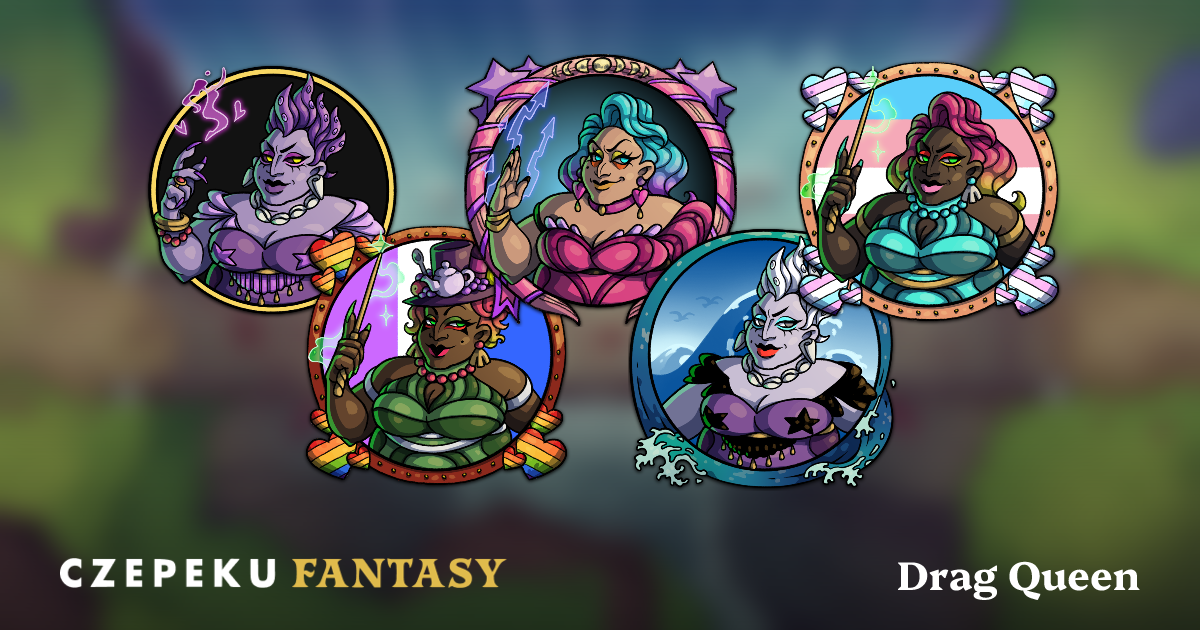Drag Queen Token Builder | Customize and Randomize Czepeku Tokens