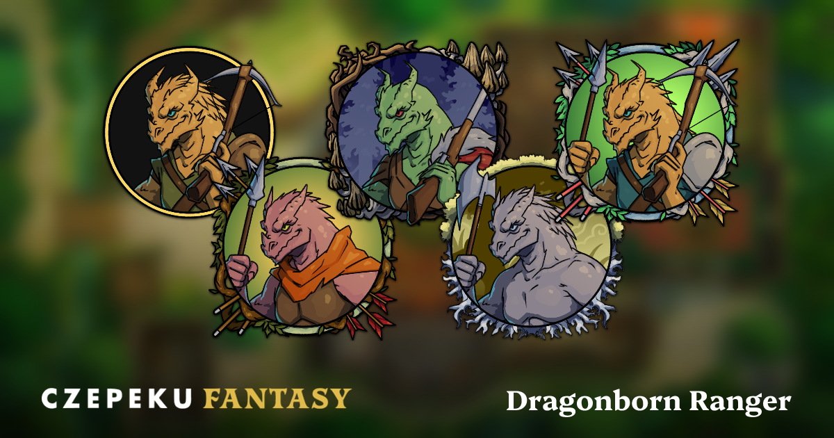 Dragonborn Ranger Token Builder | Customize and Randomize Czepeku Tokens