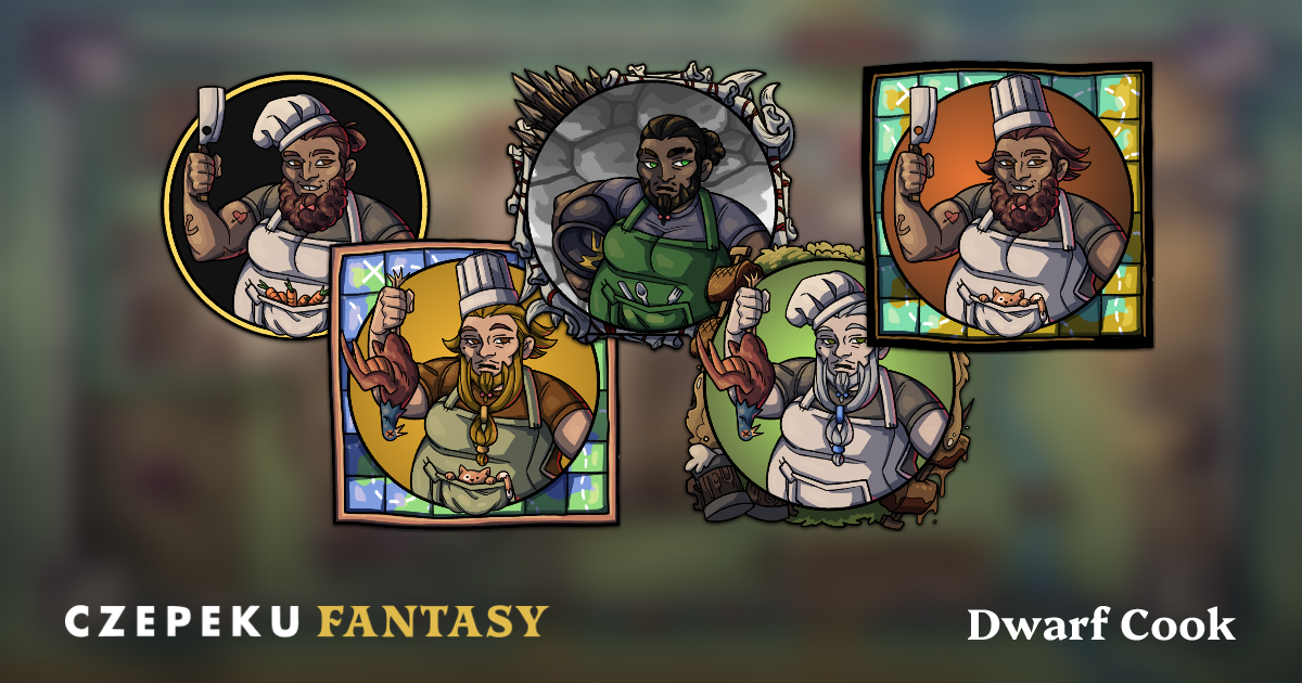 Dwarf Cook Token Builder | Customize and Randomize Czepeku Tokens