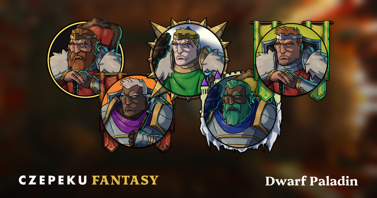 Dwarf Paladin Token Builder | Customize and Randomize Czepeku Tokens