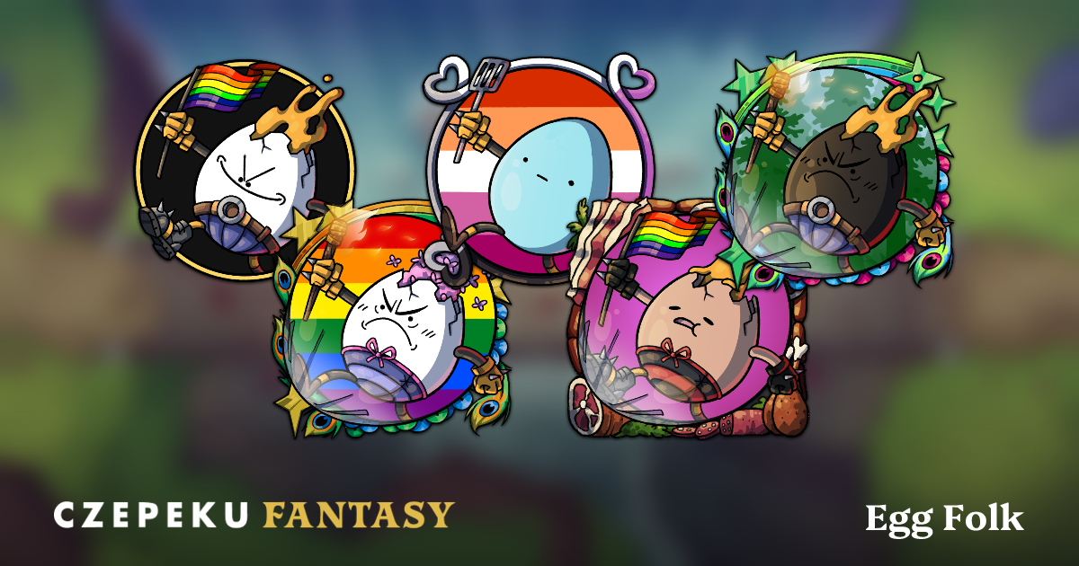 Egg Folk Token Builder | Customize and Randomize Czepeku Tokens
