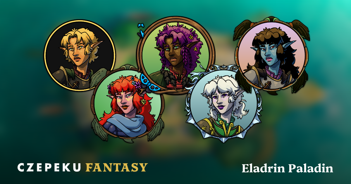 Eladrin Paladin Token Builder | Customize and Randomize Czepeku Tokens