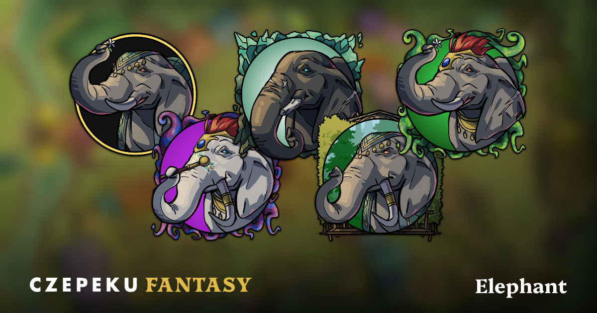 Elephant Token Builder | Customize and Randomize Czepeku Tokens